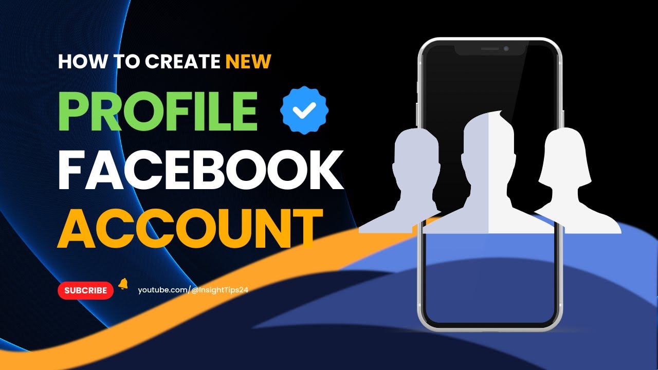 How to create a new Facebook profile on an existing account - YouTube