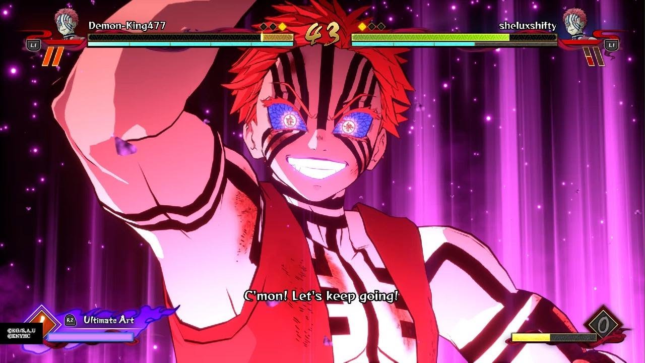 Demon Slayer -Kimetsu no Yaiba- The Hinokami Chronicles/Ranked my Akaza ...