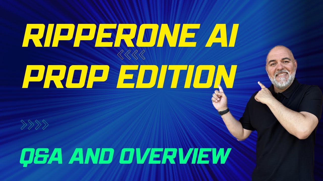 RipperOne AI Prop Edition - Q&A and Overview of Settings. Trading ...