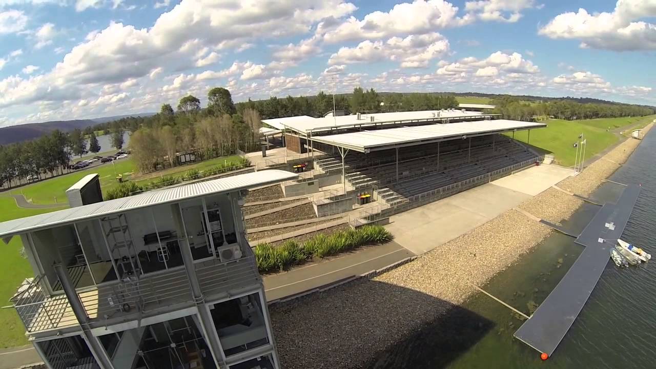 SYDNEY INTERNATIONAL REGATTA CENTRE PENRITH LAKES, DJI PHANTOM GOPRO ...