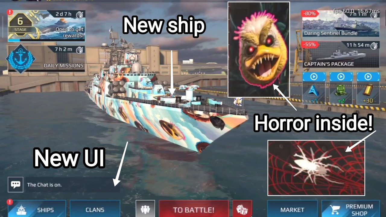 The new HORROR! 🧟👻🕷️🕸️ UI, Anti Submarine weapons & new Swarmers Modern ...