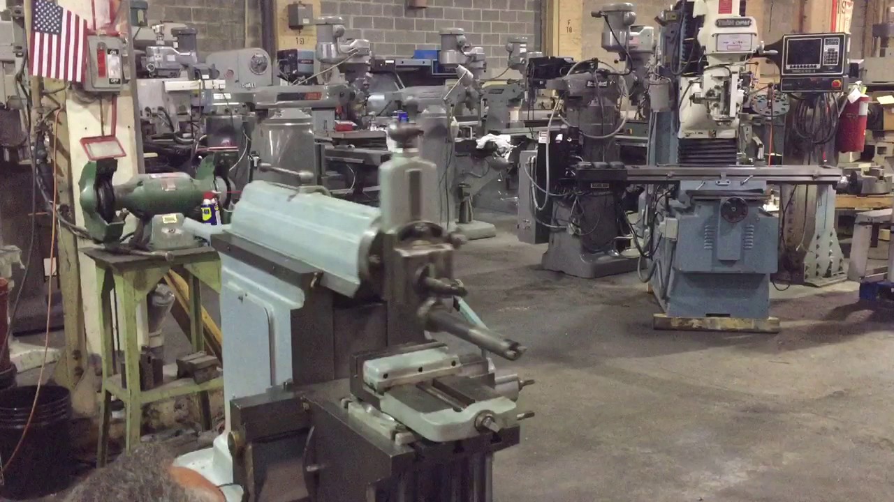 12" SHELDON HORIZONTAL SHAPER - YouTube