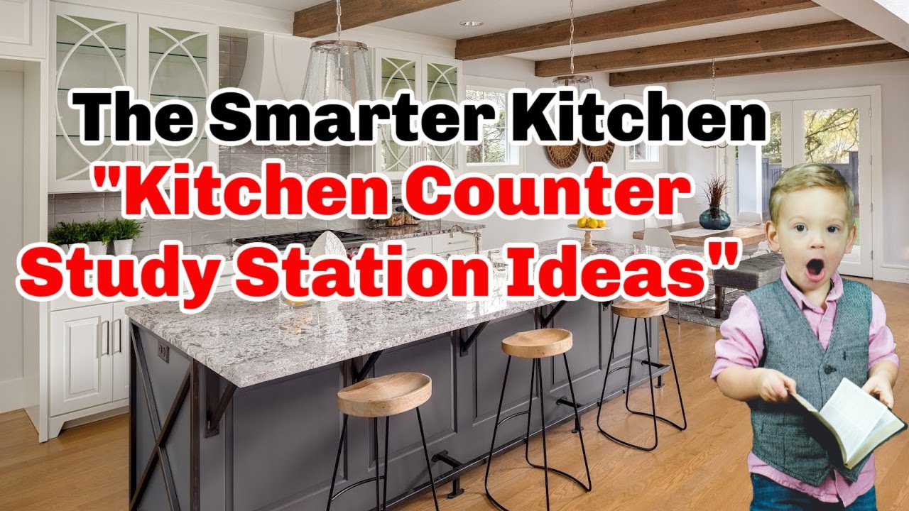 Kitchen Counter Study Station Ideas | The Smarter kitchen | Mr Cabinet ...
