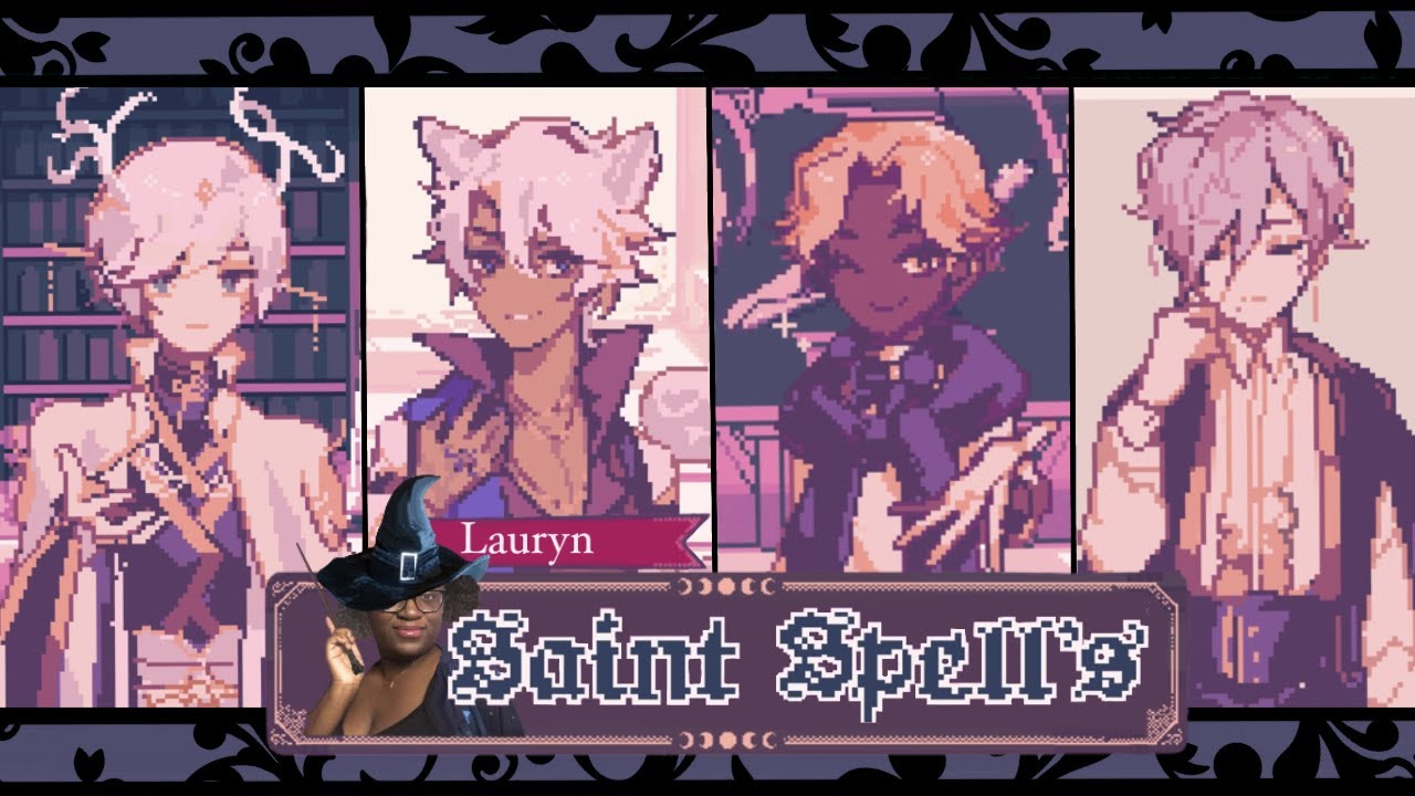 This Cute Dating Sim is...kinda Dark | Saint Spell’s Love Guide - YouTube