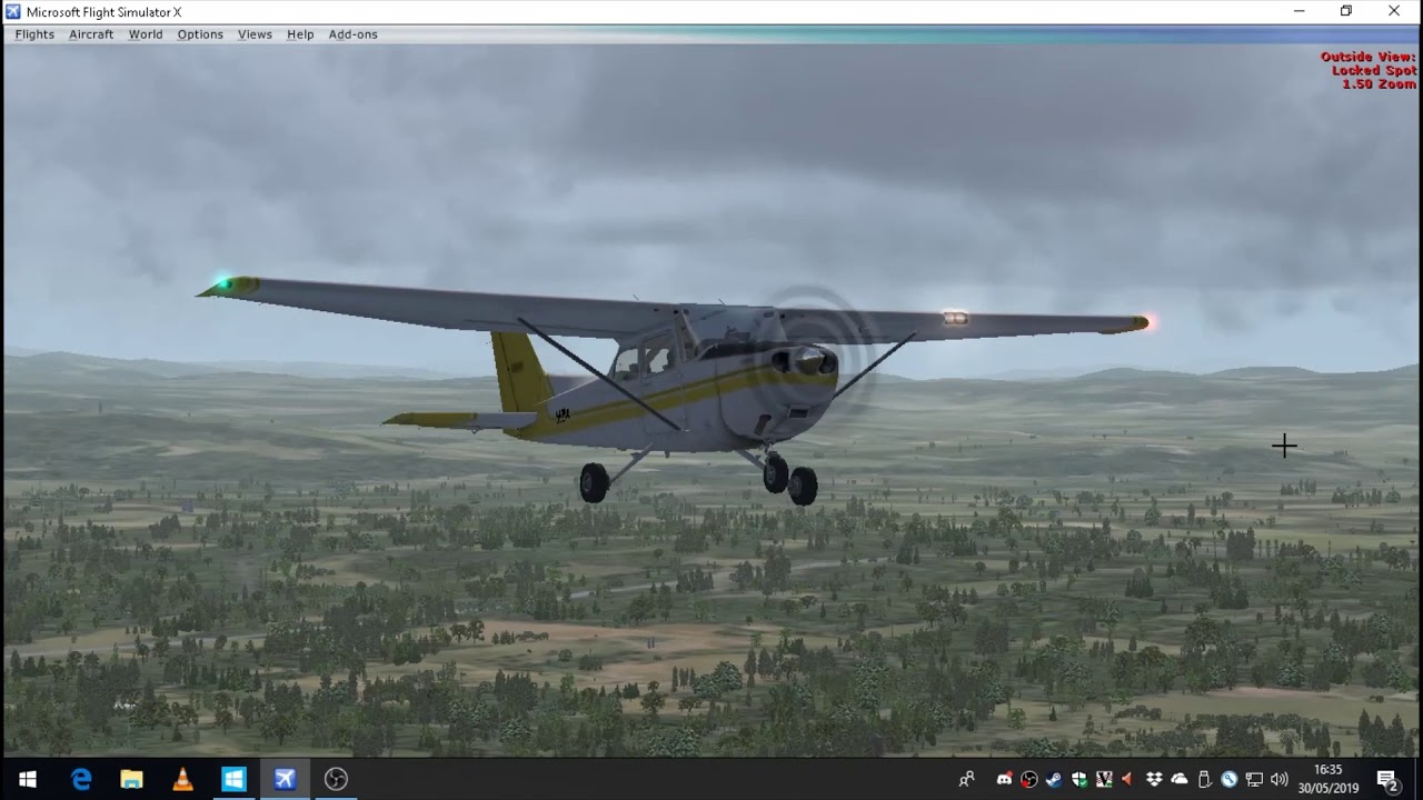 FSX GPS navigation, IFR and VFR tutorial flight - YouTube