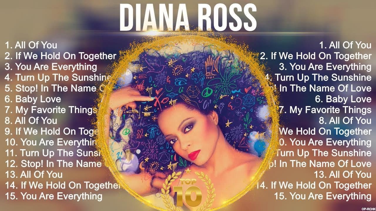 Diana Ross Greatest Hits ~ Best Songs Of 80s 90s Old Music Hits ...