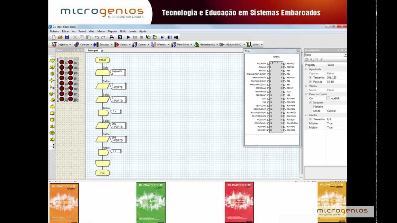Apresentação do Flowcode v5 - YouTube