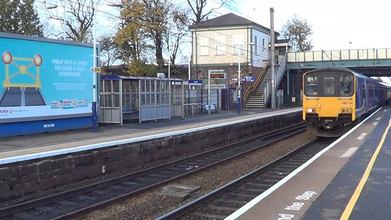 Train journey from Leyland to Chorley - YouTube