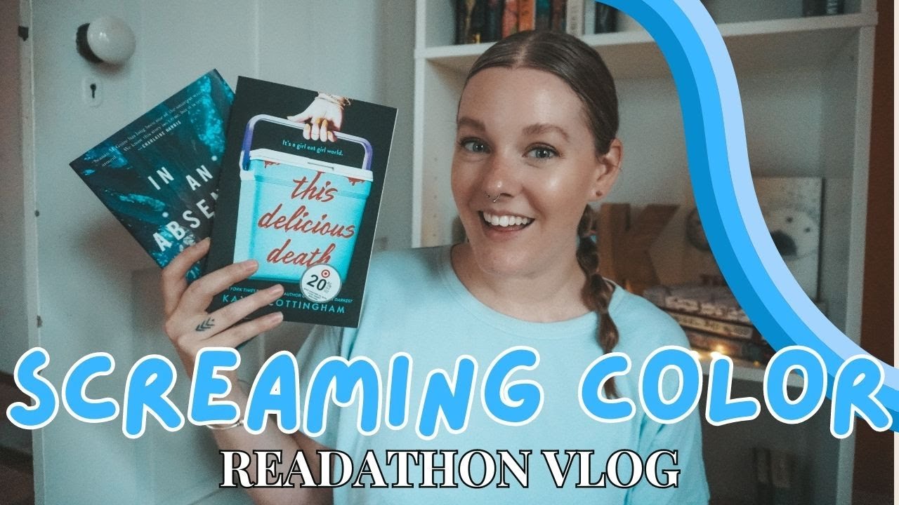 READING VLOG || Screaming Color Readathon *Oh Damn Never Seen that ...
