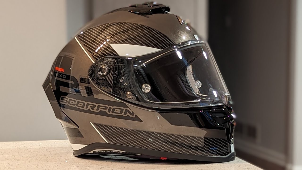 Scorpion EXO-R1 EVO AIR - YouTube