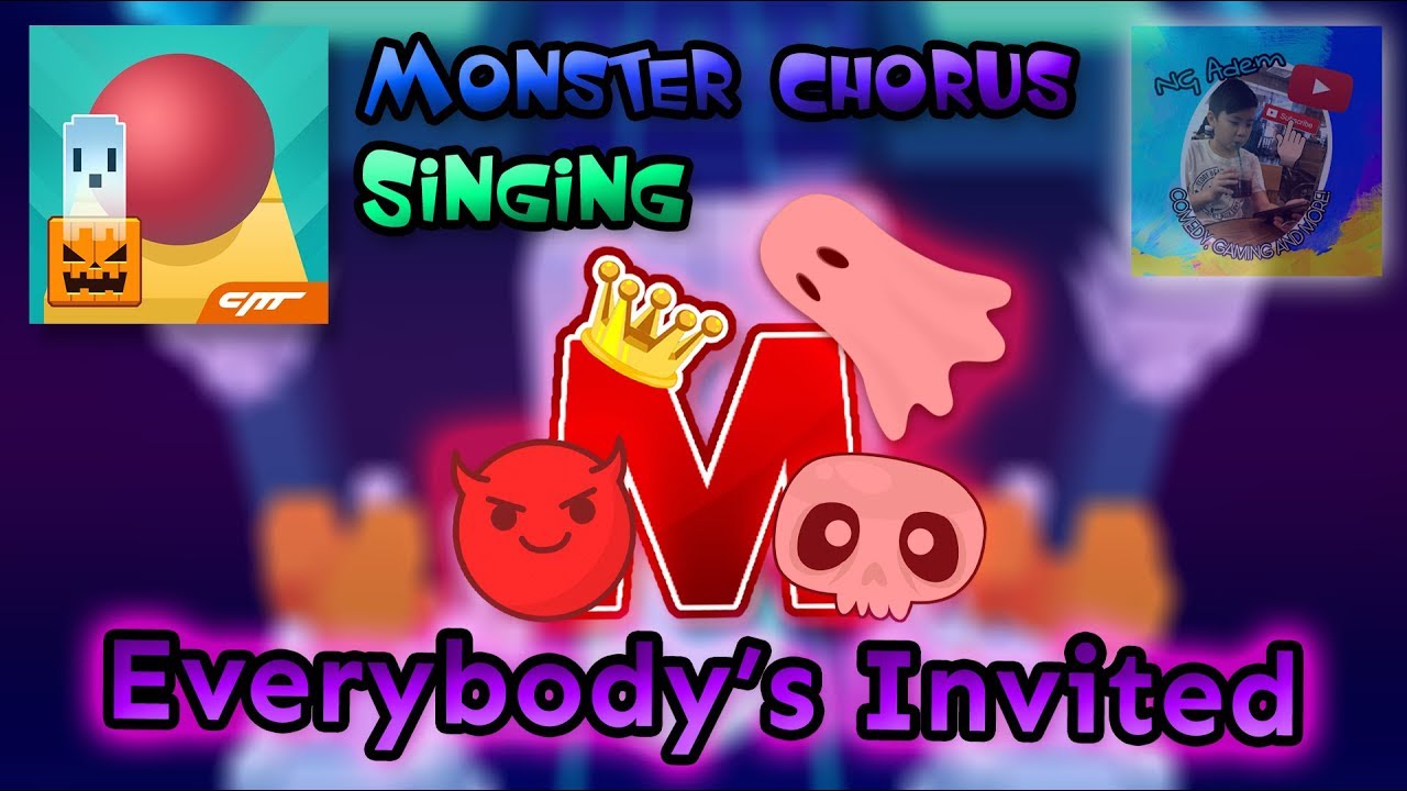 Rolling Sky Singing - Everybody's Invited (Monster Chorus) - YouTube