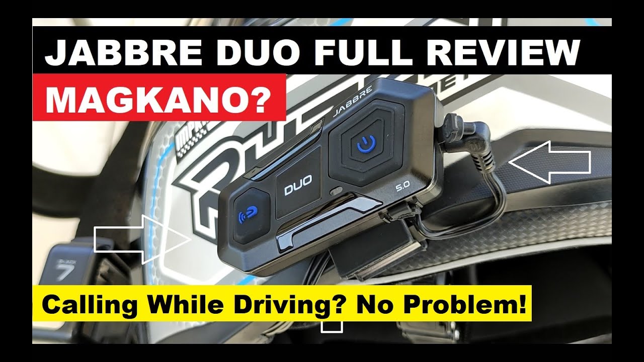 Jabbre Duo | Full Review | Motorcycle Intercom - YouTube