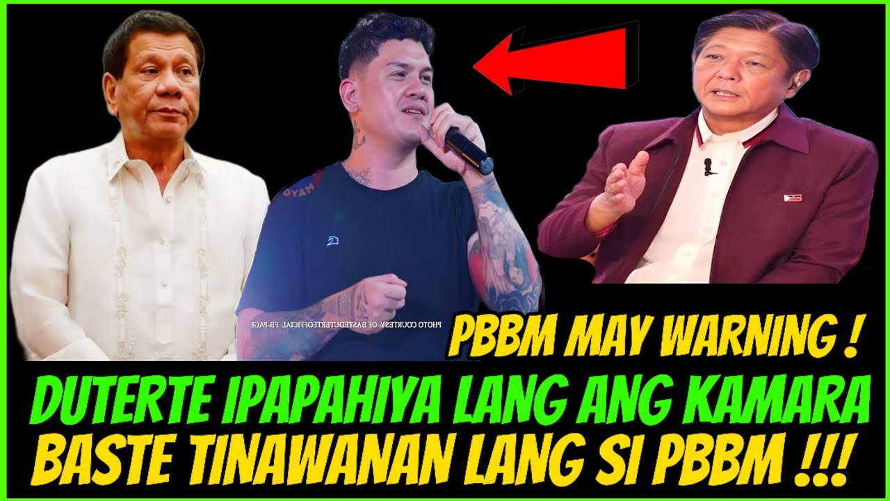 DUTERTE IPAPAHIYA LANG SI BBM ️MAYOR BASTE NAG SALITA NA TINAWANAN LANG ...