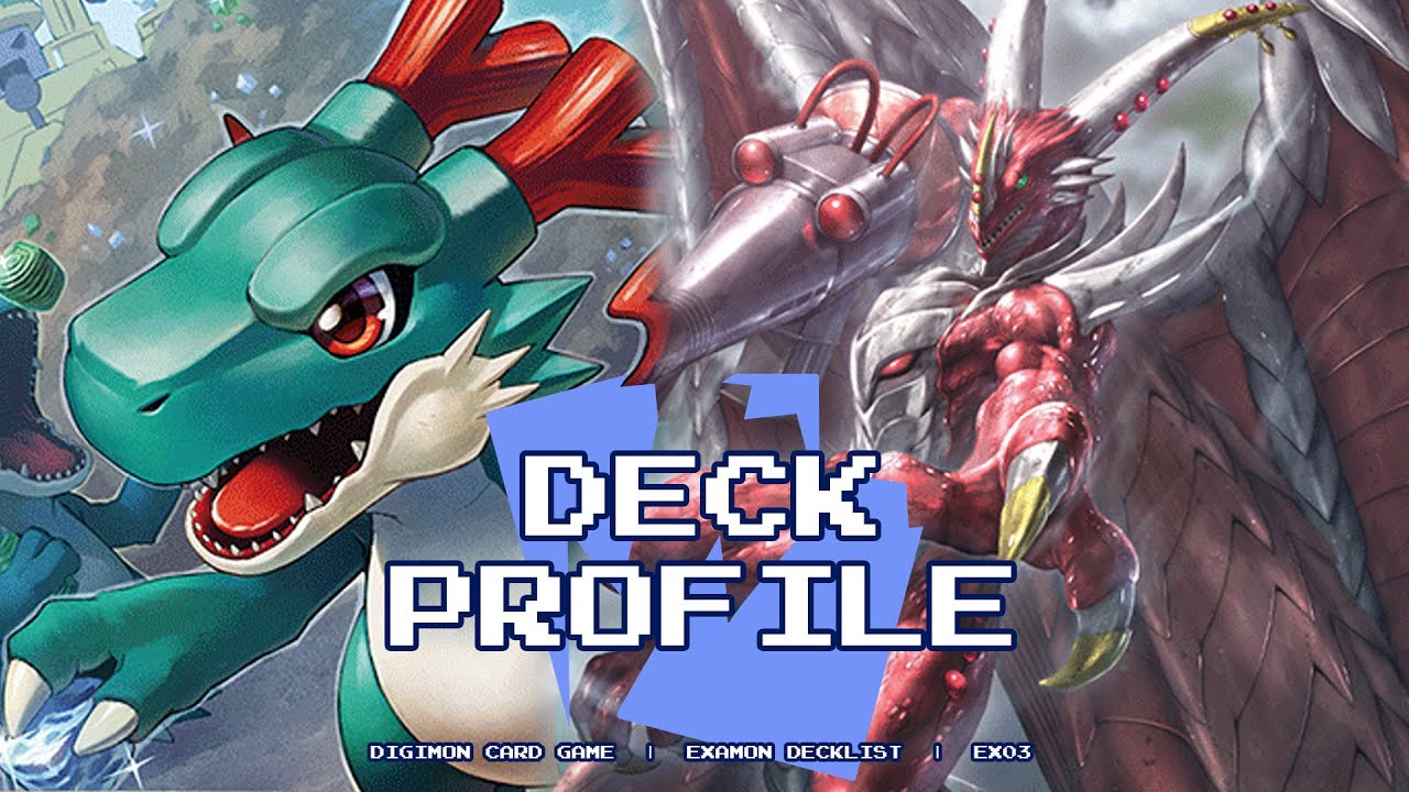 Digimon Card Game | Examon Decklist | EX3 - YouTube