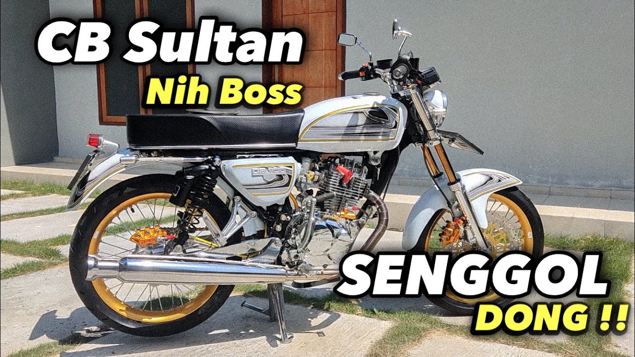 Modifikasi HONDA CB SULTAN || mesin Tiger Revo || PERAHU LAYAR MOTOR - YouTube