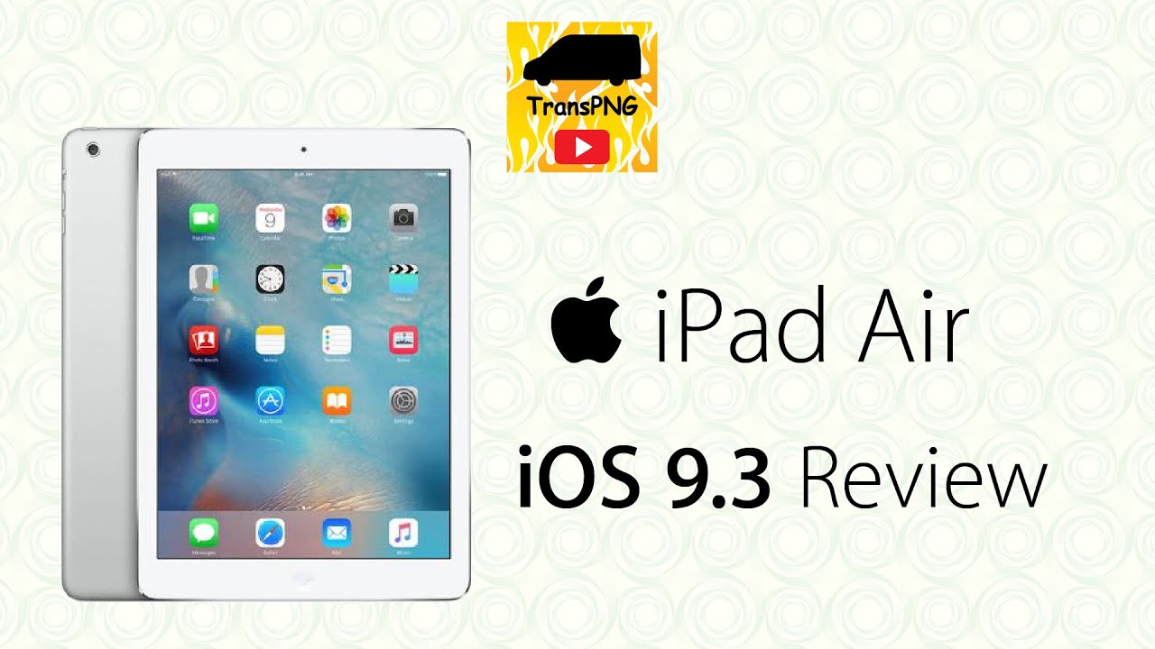 [UTR044] Apple iPad Air iOS 9.3 official update review (Cantonese ...