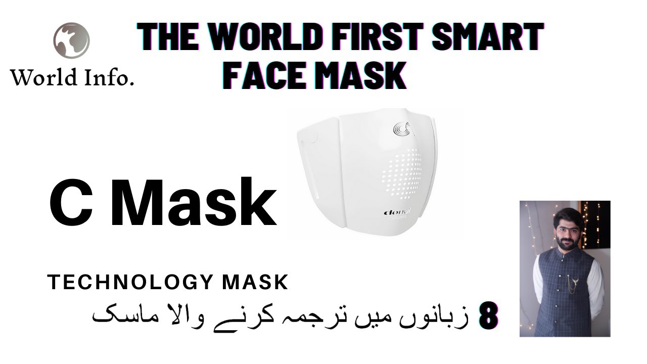 C Mask | The world's first smart mask | Speech Translator | Built-In ...