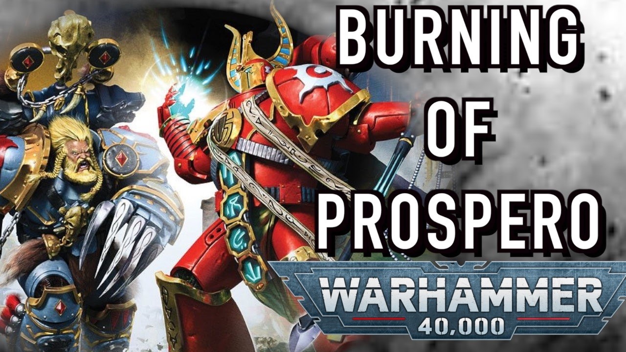 Leman Russ Vs Magnus the Red Warhammer 40k - YouTube