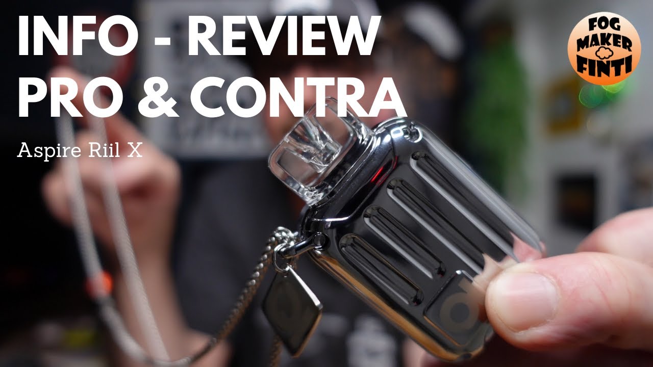 Aspire Riil X Pod System | Pod Kit im Koffer Design | Info Review - YouTube