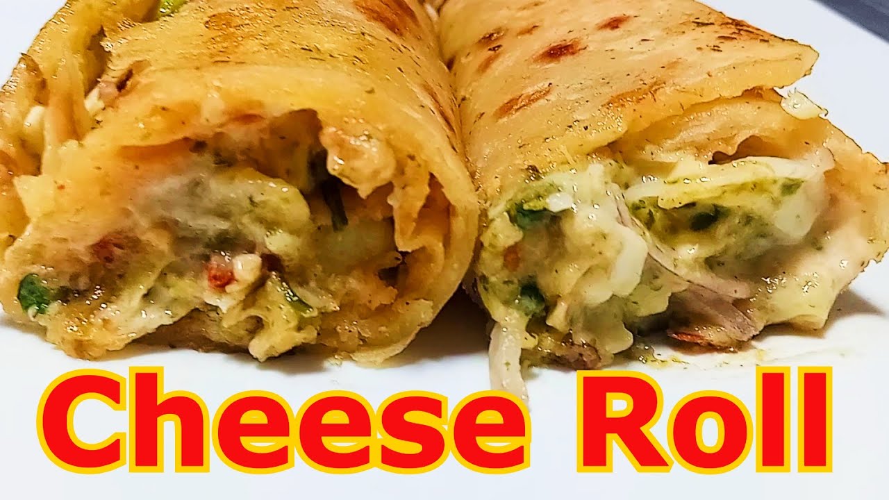 Quick And Easy Recipe | Paratha Roll Recipe | Cheese Paratha Roll ...