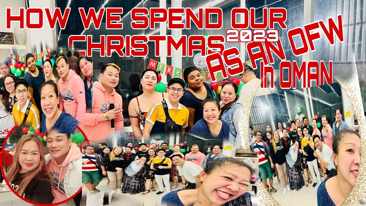 HOW WE SPEND OUR CHRISTMAS AS AN OFW | CHRISTMAS PARTY 2023 - YouTube