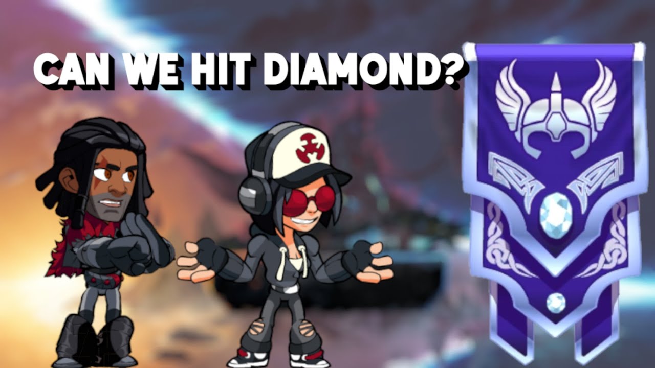 Grinding To Diamond Live! - Brawlhalla - YouTube