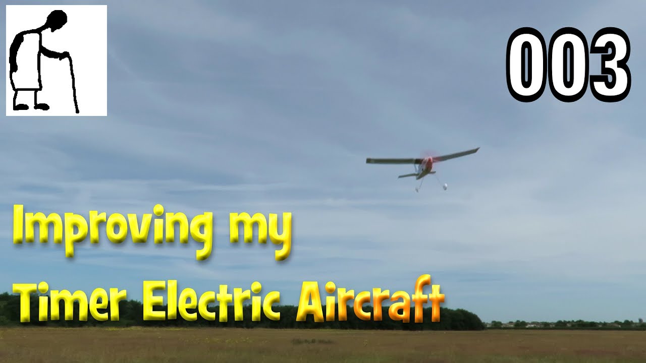 Improving my 10 second timer Electric Aircraft 003 Flying - YouTube