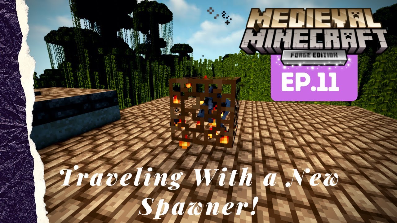 Medieval Minecraft ~ Ep.11 ~ Unlimited Cows! Spawner Found! - YouTube