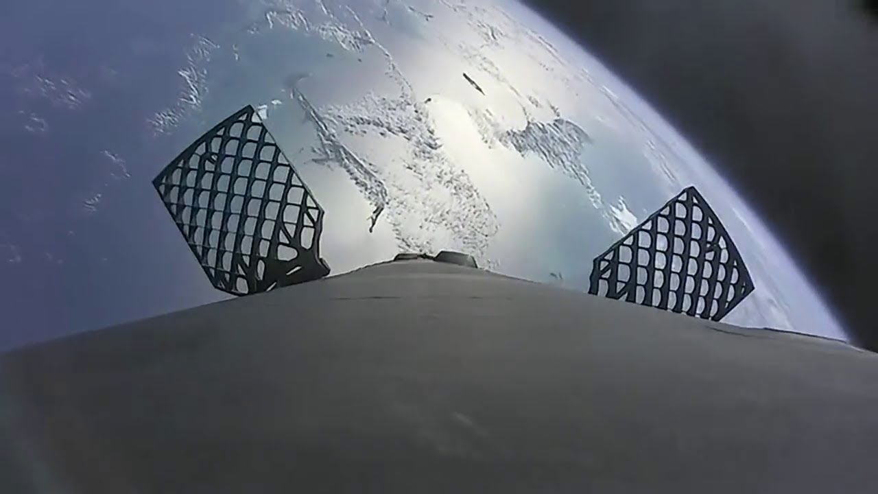 onboard view full video - SpaceX Falcon 9’s flight to space and back ...