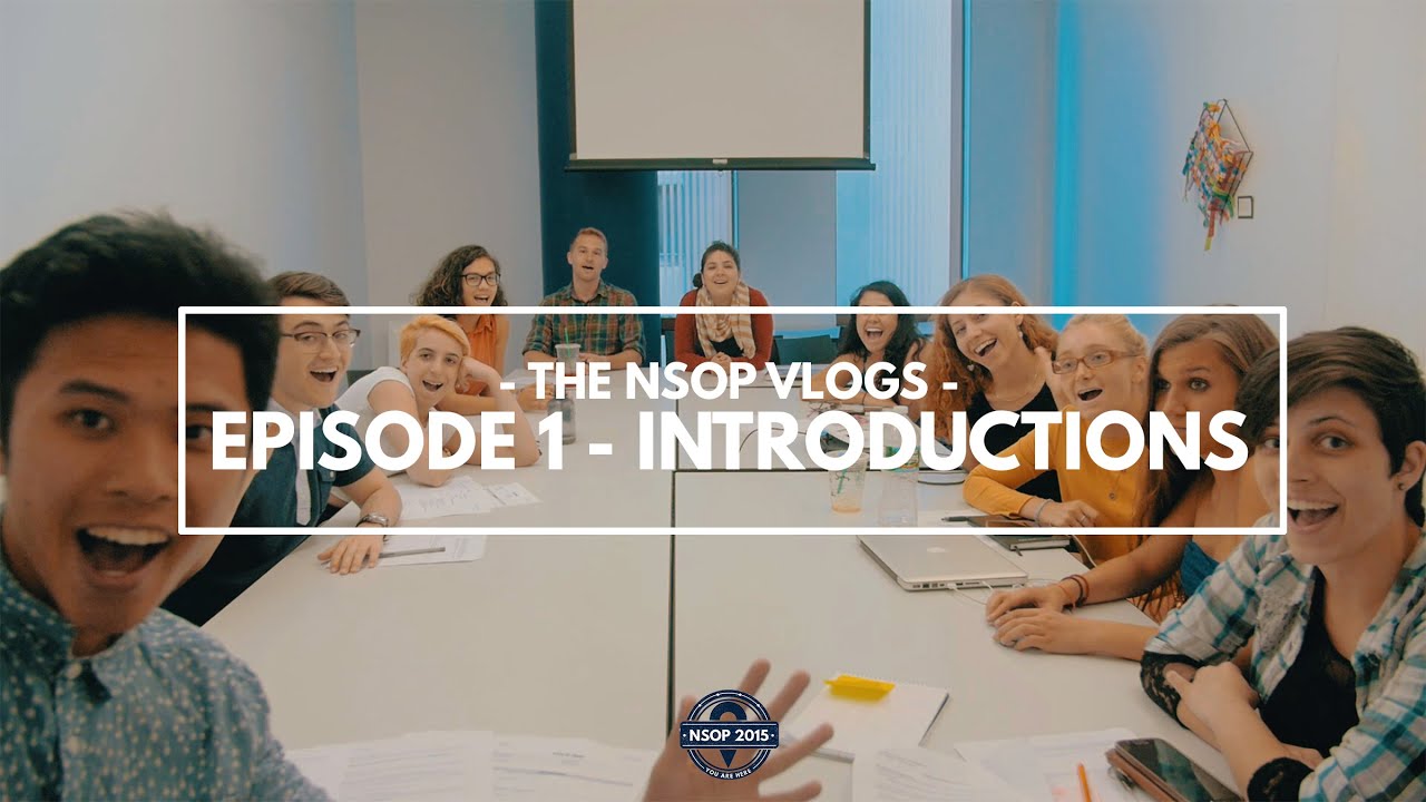 The NSOP Vlog - Episode 1 - Introduction - YouTube