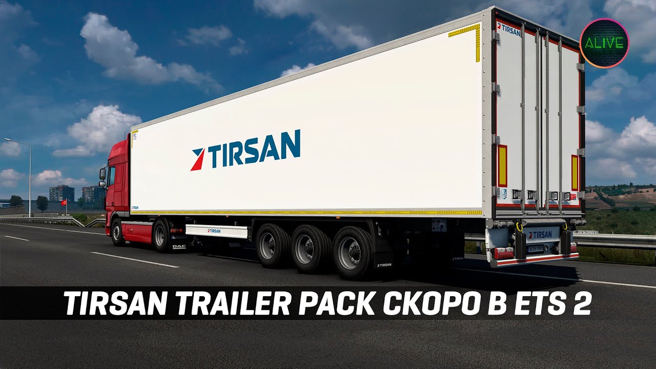 TIRSAN TRAILER PACK СКОРО В #ETS2 - YouTube