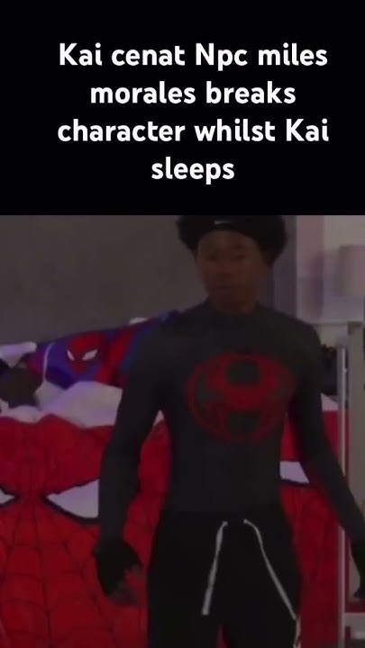Npc Miles Morales Broke Character After Getting Tired Of Hearing Kai