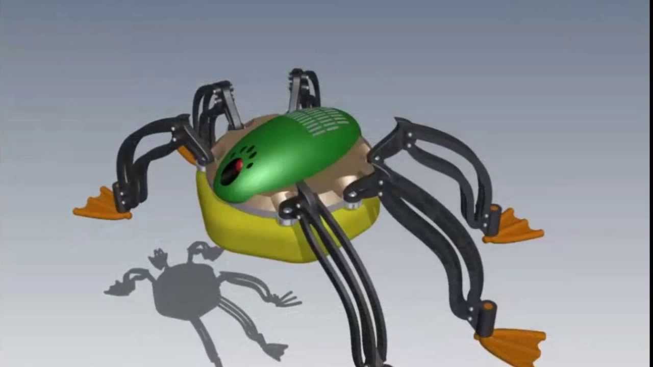 Biomimicry: Robot Spider Introduction - YouTube
