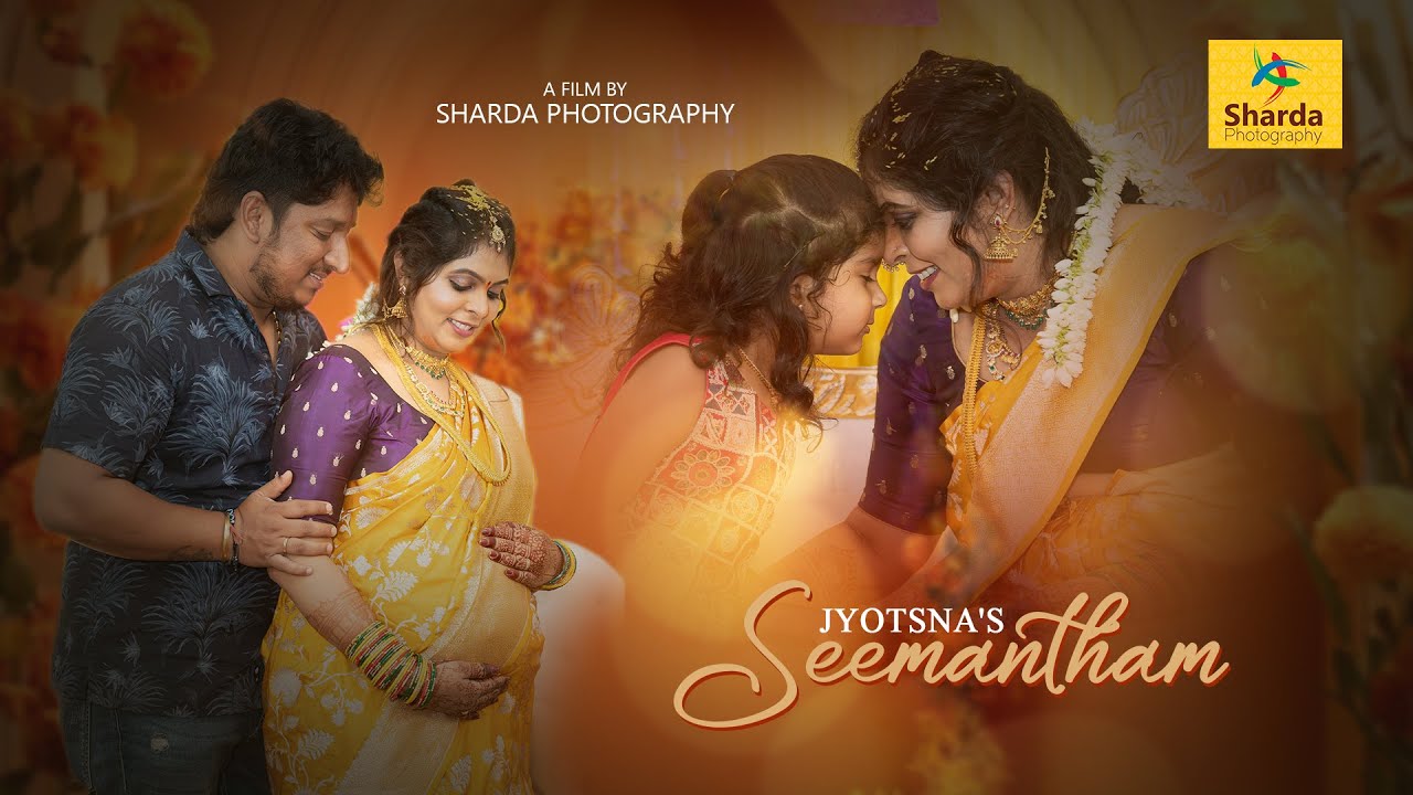 The BEAUTY of Jyotsna's Seemantham Ceremony with SHARDA PHOTOGRAPHY ...