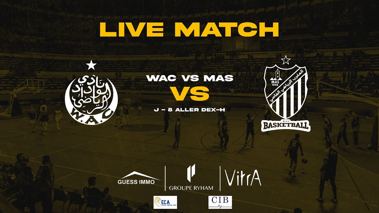 WAC VS MAS 16/12/2024 (J-8 ALLER) DEX-H - YouTube