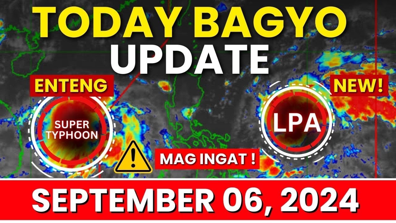 Today Bagyo Update September 06, 2024 | Low Pressure Area in the ...