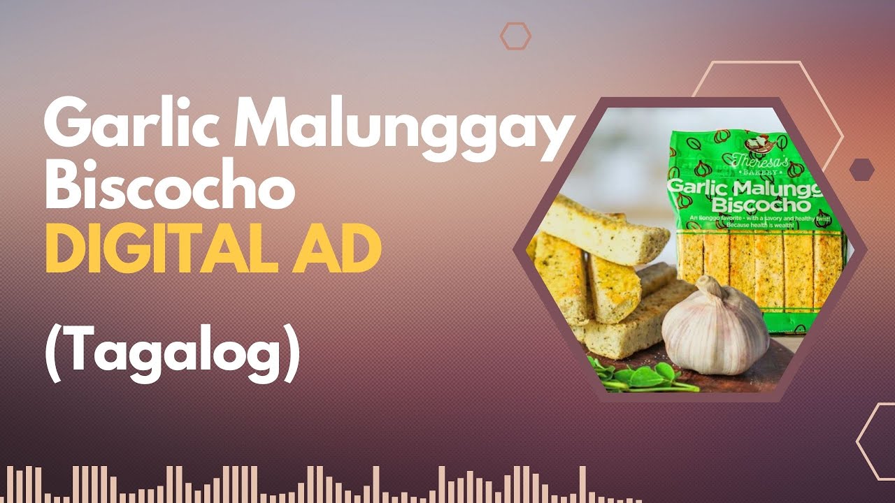 Theresa's Bakeshop Garlic Malunggay Biscocho - YouTube