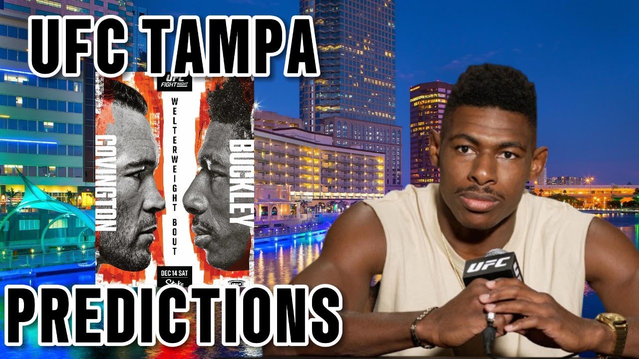 UFC Fight Night: Covington vs. Buckley Full Card Breakdown - YouTube