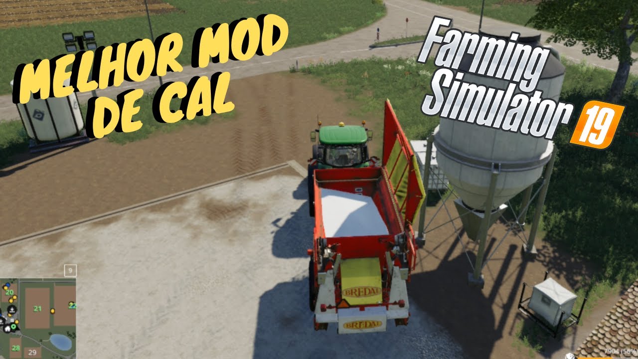 Farming Simulator 19: O Melhor Mod de Cal | FS19 | Reabastecedor de Cal ...