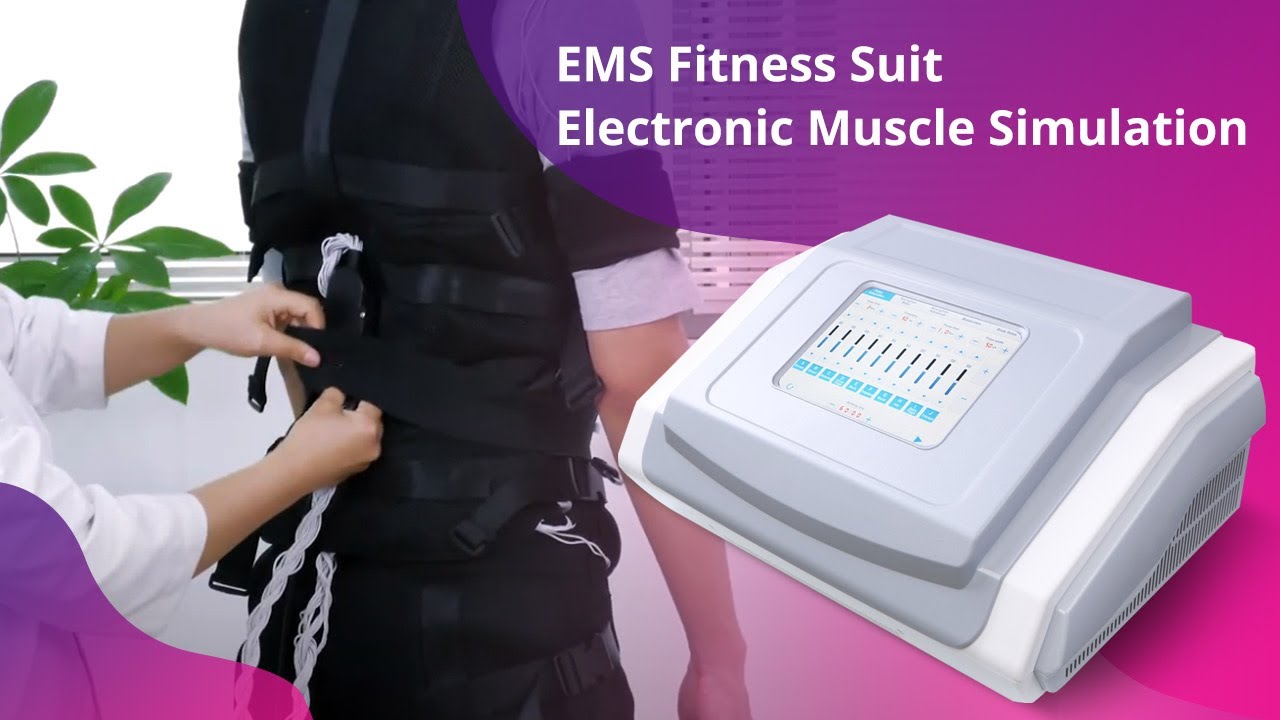 How To Wear The Eletric Muscle Stimulation Suit EMS Fintness Training ...