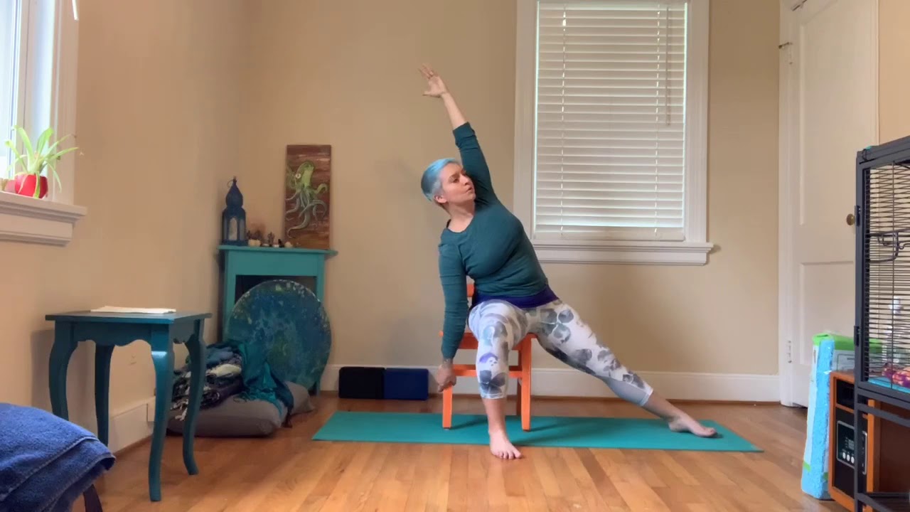 Chair Yoga with Gin - May 27, 2020 - YouTube