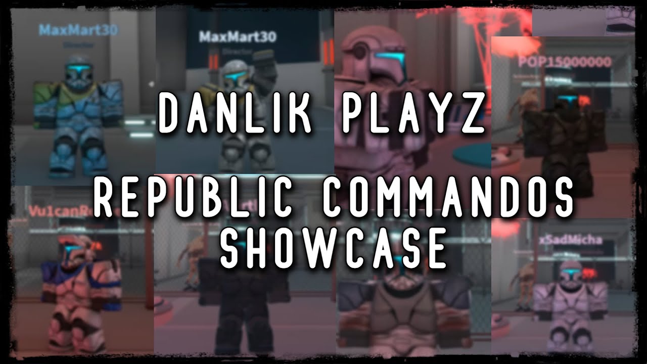 Republic Commando showcase | Vikinglaw's GAR | Roblox - YouTube