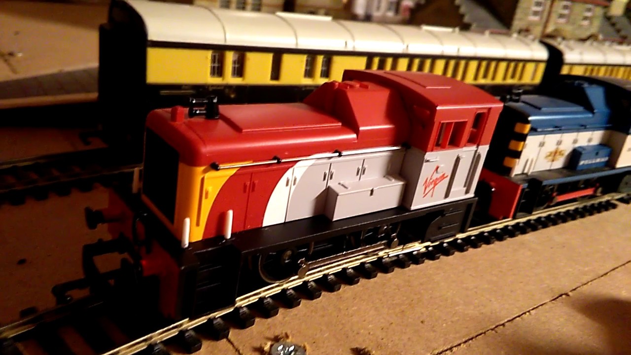 My Hornby Virgin Trains Class 06 Diesel Shunter - YouTube