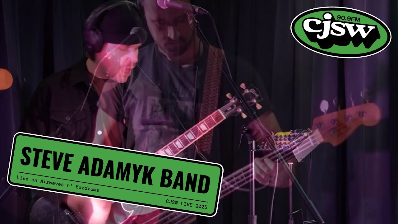 Steve Adamyk Band LIVE @ CJSW - YouTube