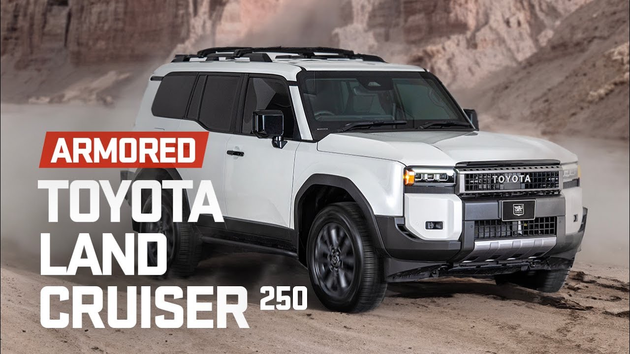 INKAS® Armored Toyota Land Cruiser 250 – Built for the toughest terrain ...