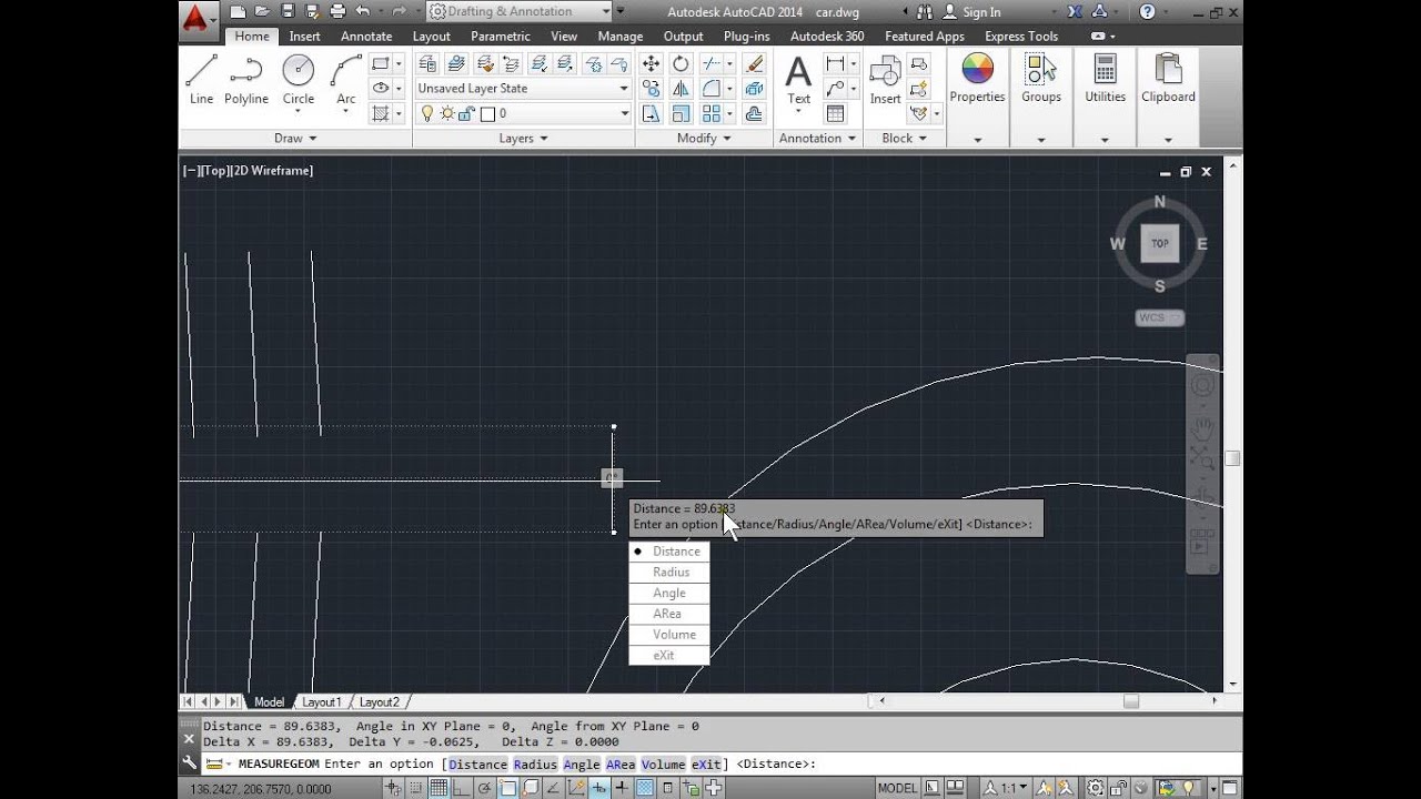 C00503 Distance AutoCAD 2014 Tutorial YouTube c00503-distance-autocad-2014-tutorial-youtube