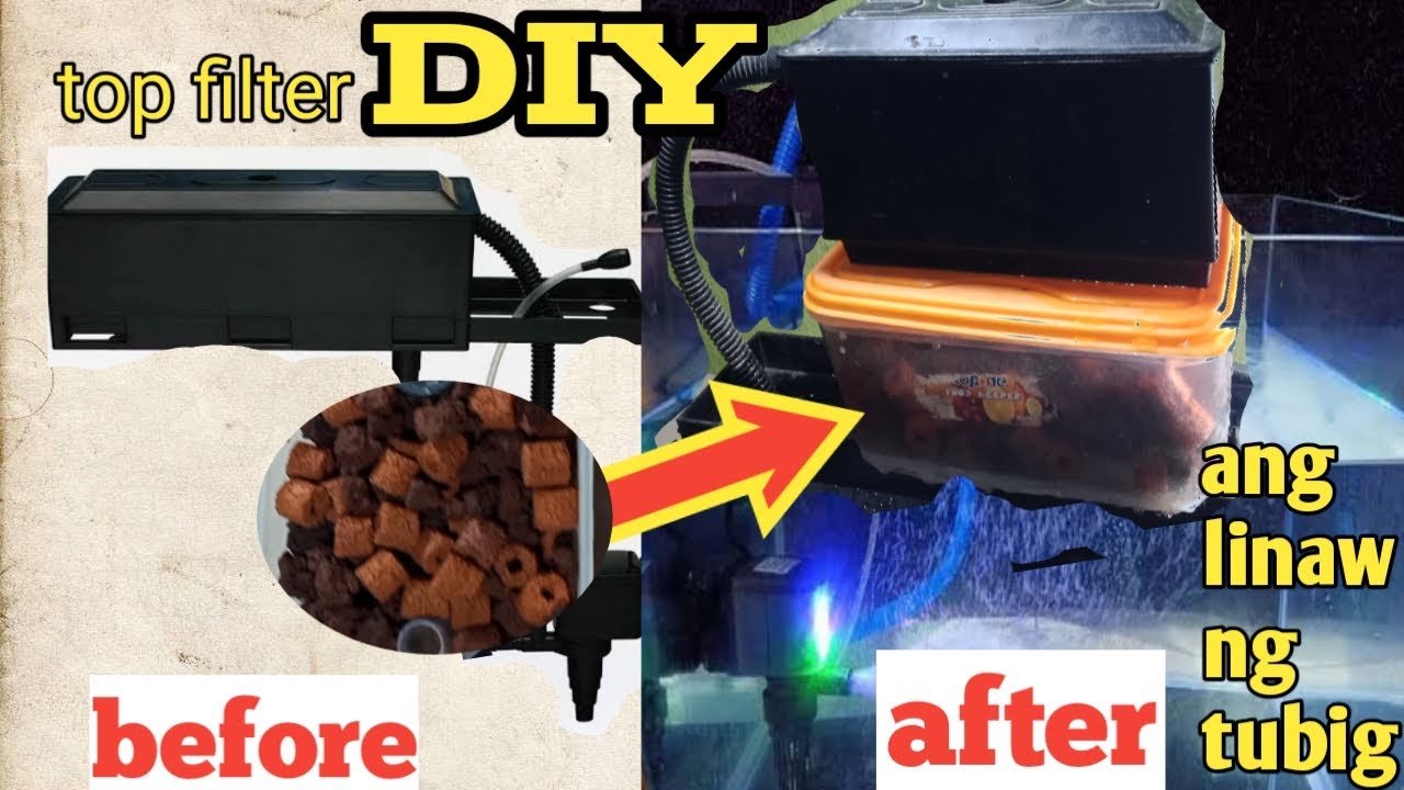 TOP FILTER BLACK KNIGHT UPGRADE | DIY FILTRATION SYSTEM | CRYSTAL CLEAR ...