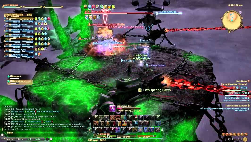 Limitless Blue Extreme Clear BRD POV (Balmung) - YouTube