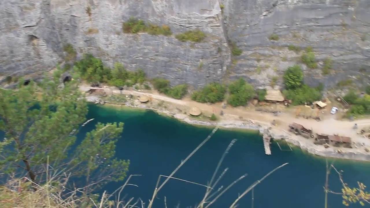 Lom Velká Amerika. Лом Велка Америка. Чехия. - YouTube