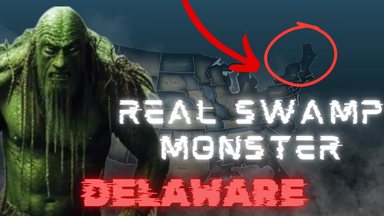 REAL SWAMP MONSTER OF DELAWARE! - The Selbyville Swamp Monster - YouTube